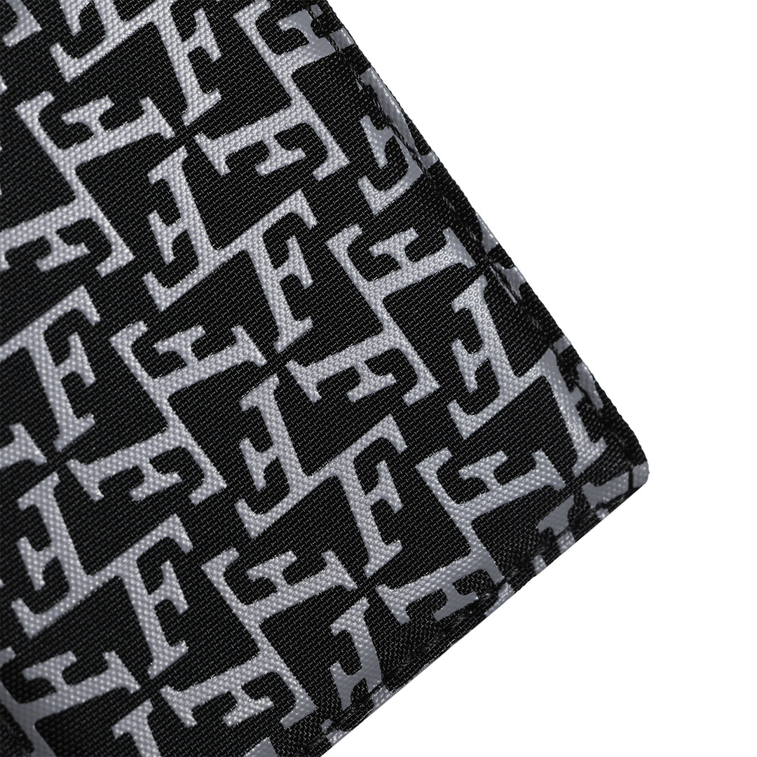 FRONT The Knight F Abundant Wallet D123 - BLACK