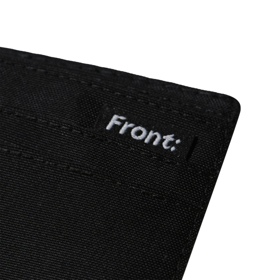 FRONT The Knight F Abundant Wallet D123 - BLACK